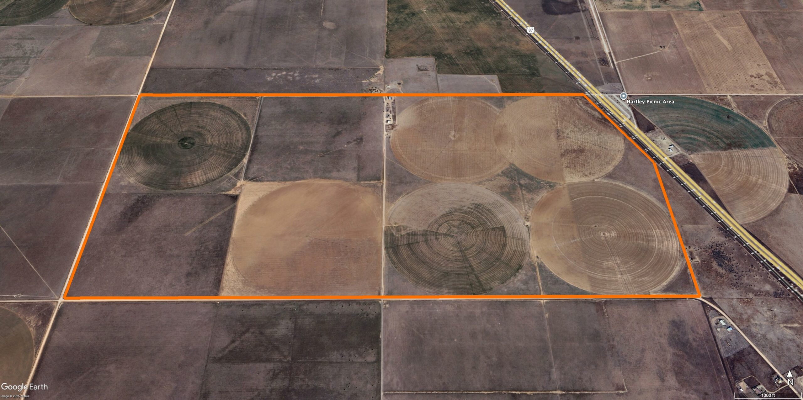 Highway 87 Irrigated and Grass 1,256 - Gillispie Land Group, LLC